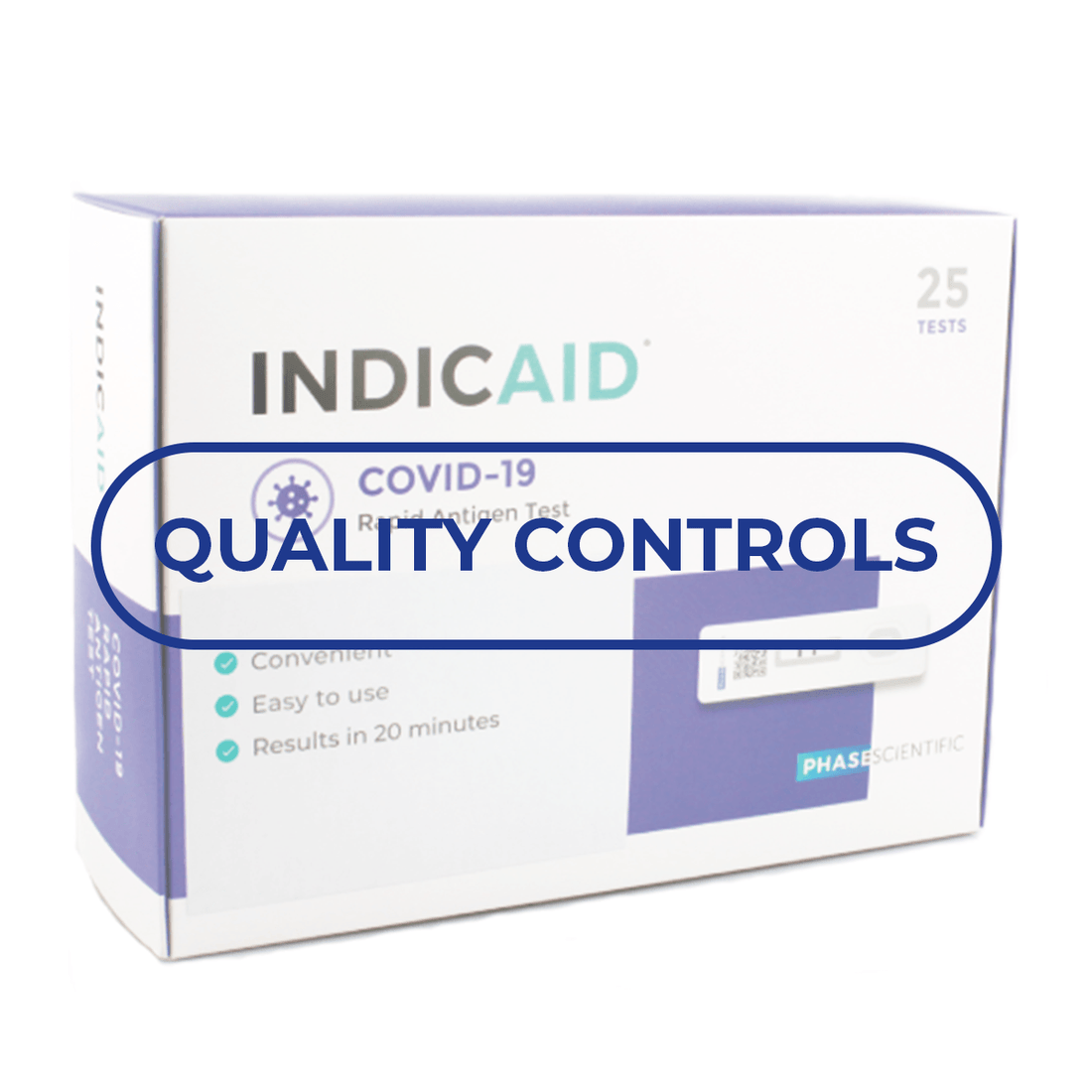 Indicaid® Rapid Antigen Test Quality Controls – Verséa Diagnostics