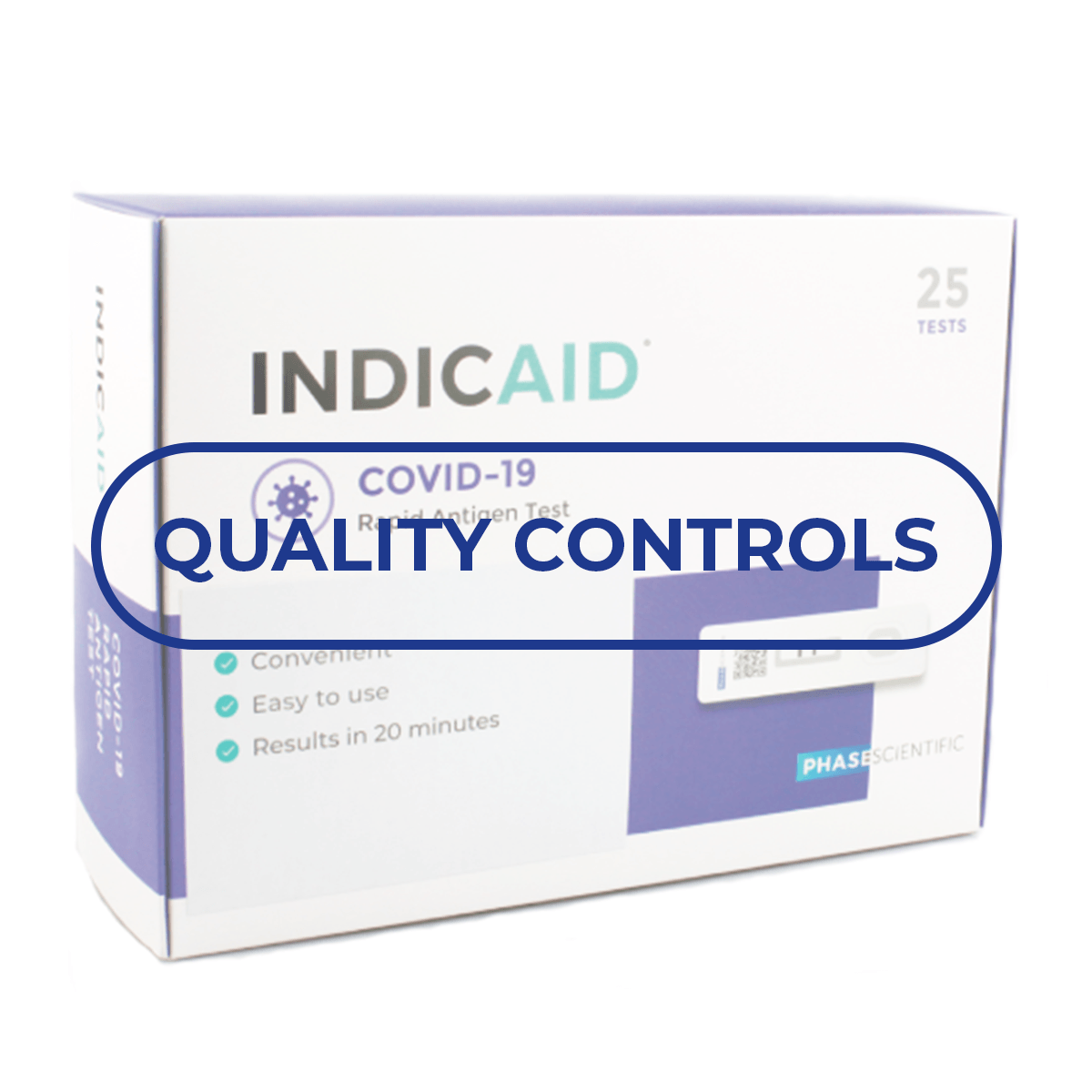 Indicaid® Rapid Antigen Test Quality Controls – Verséa Diagnostics